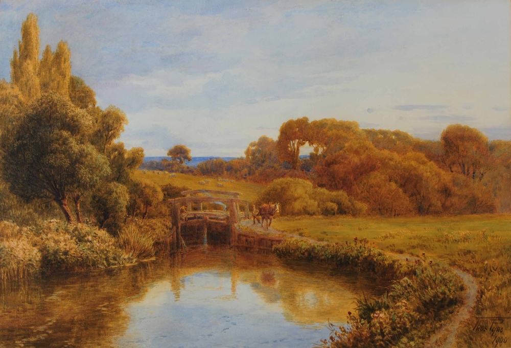 Lot 450 - THOMAS PYNE (1843-1935)