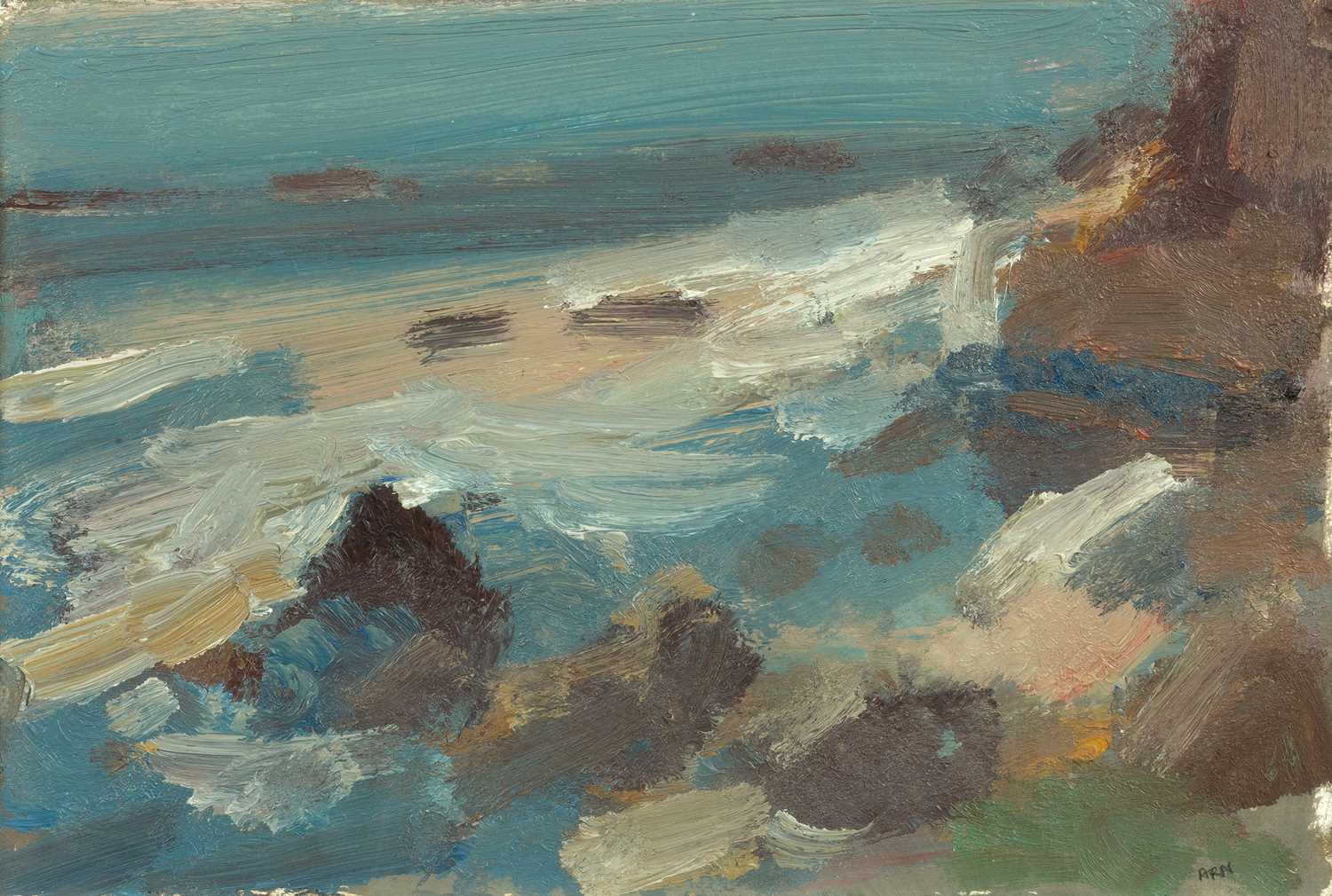 Lot 104 - Arthur Neal (b.1951) From a Rock, St