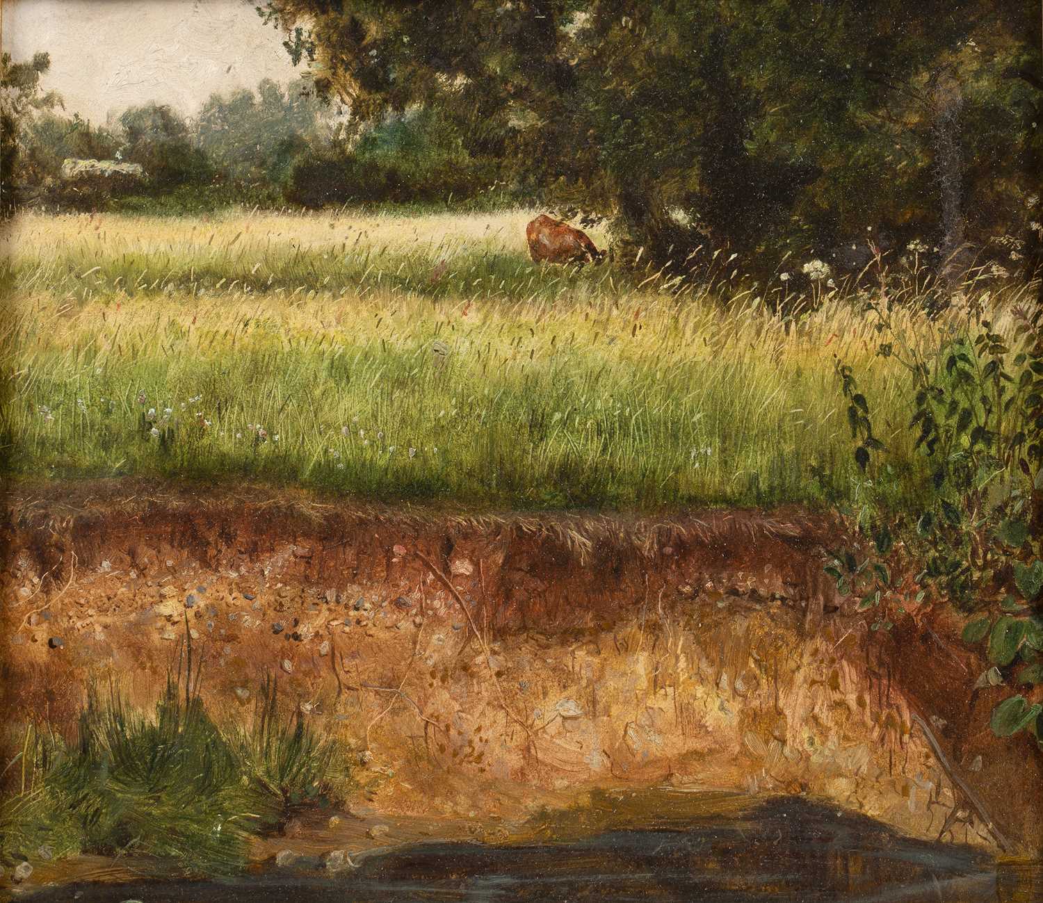 Lot 330 - Joseph Dakin (act. 1859-1914) Riverbank,