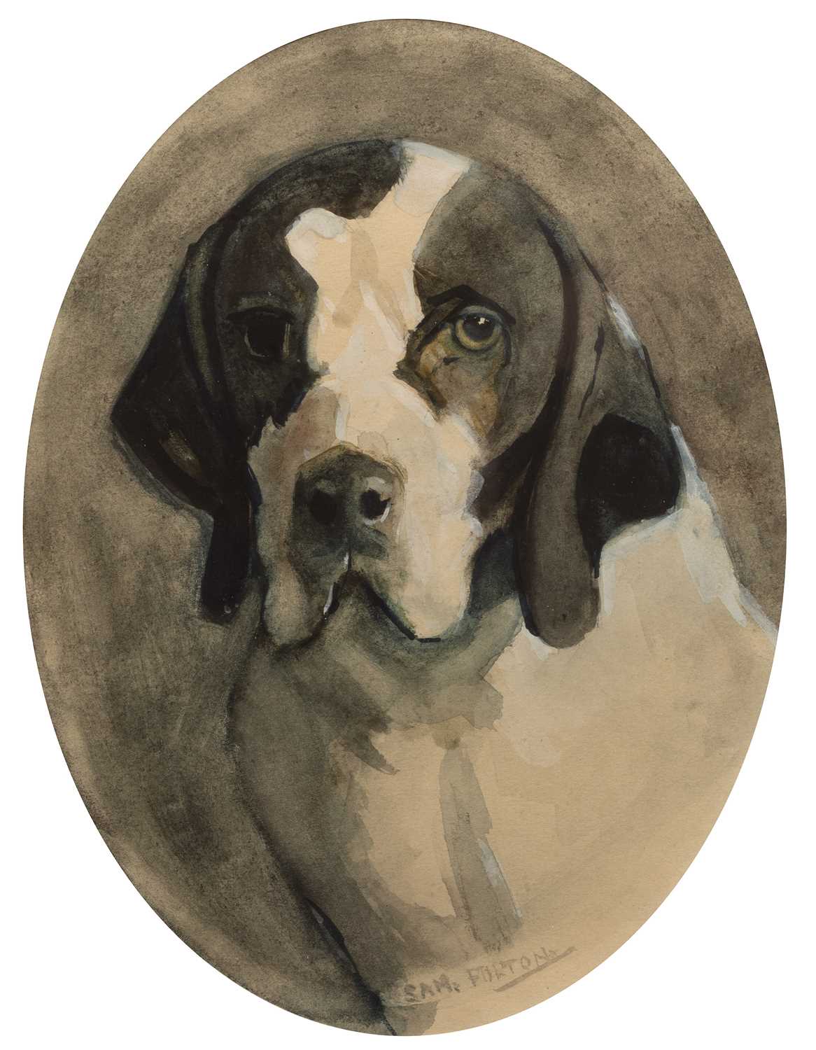 Lot 429 - Samuel Fulton (1855-1941) Portrait of a