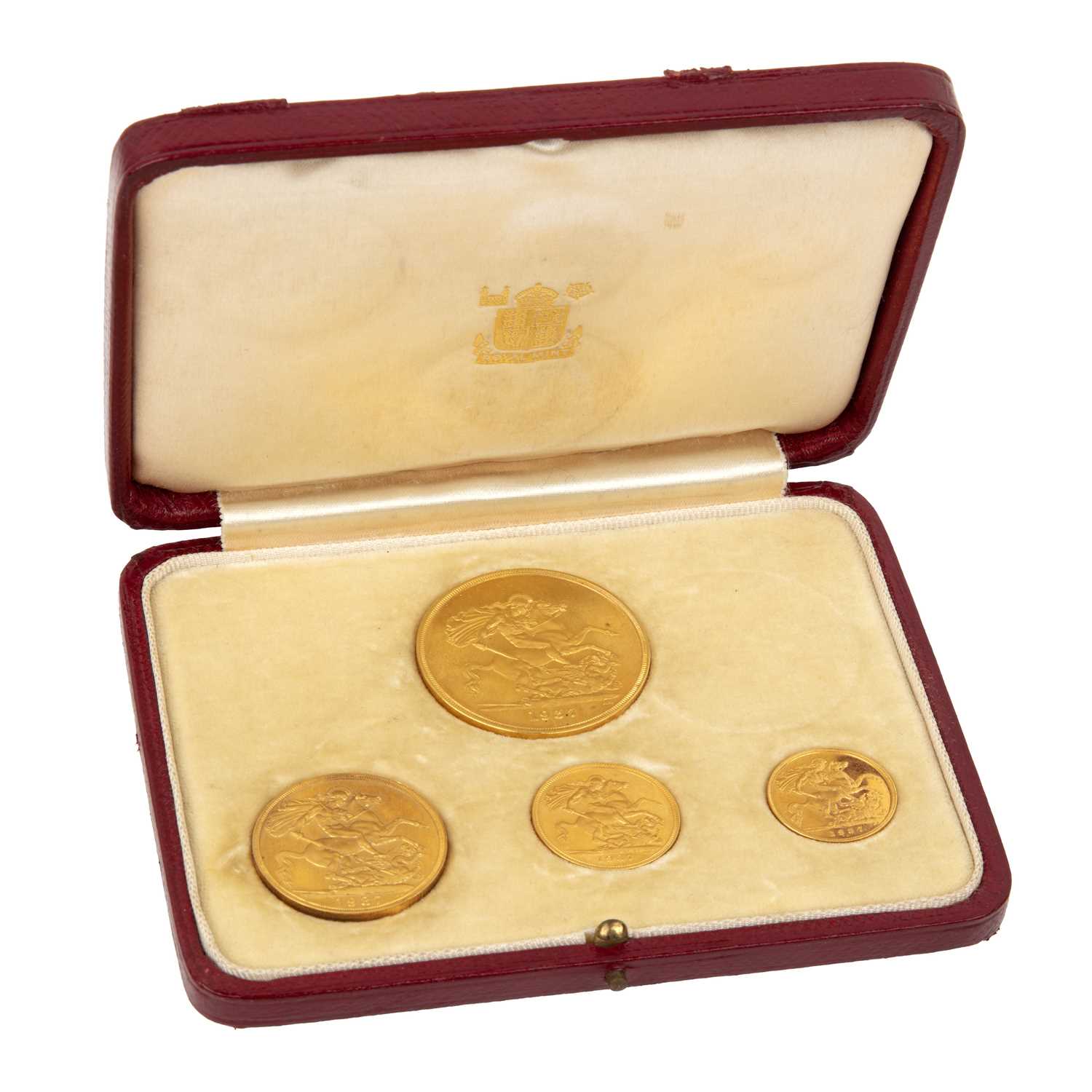 Lot 365 - George VI 'Coronation' Gold Proof Set 1937