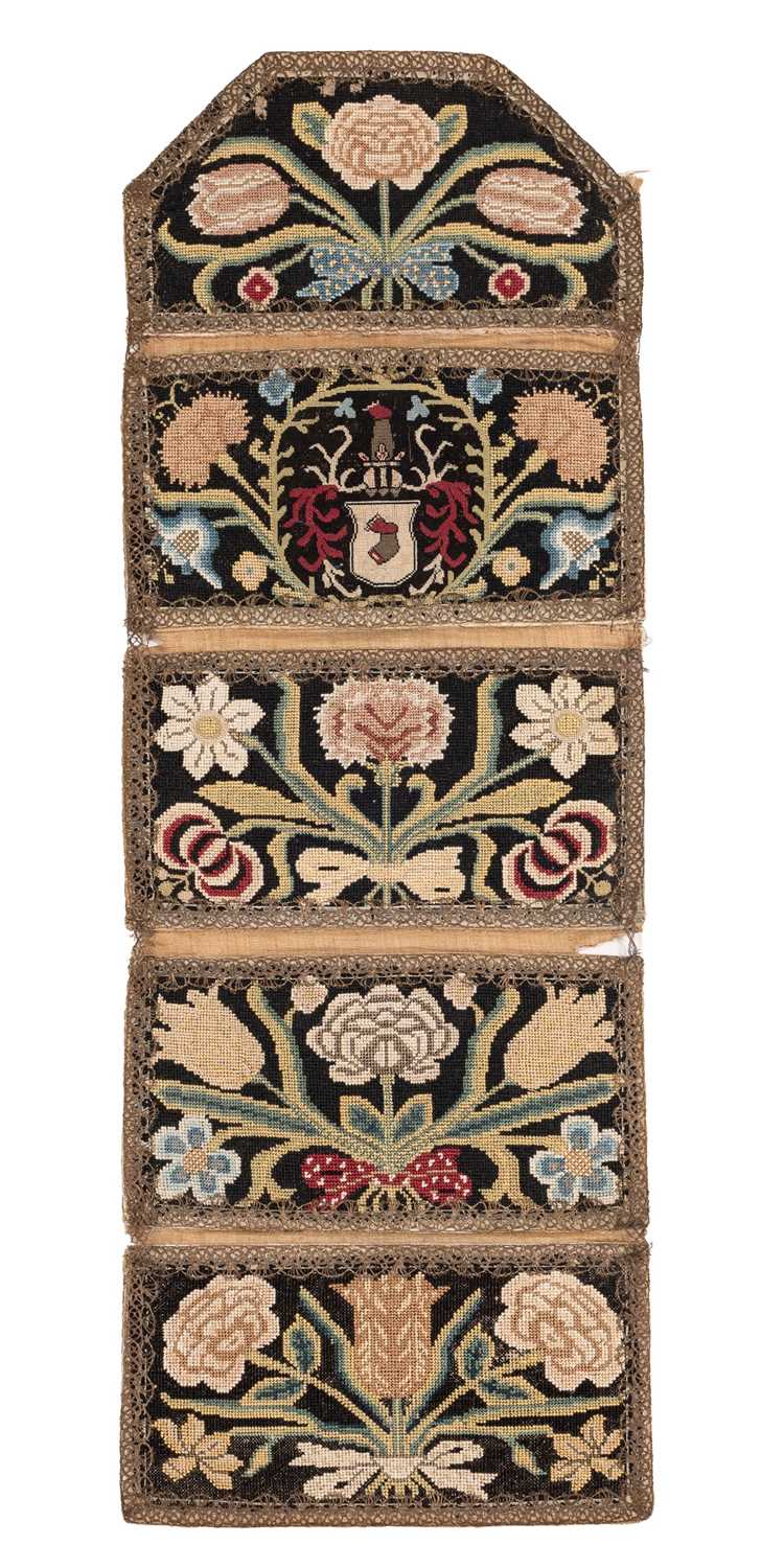 Lot 440 - A Stuart document holder with crest and