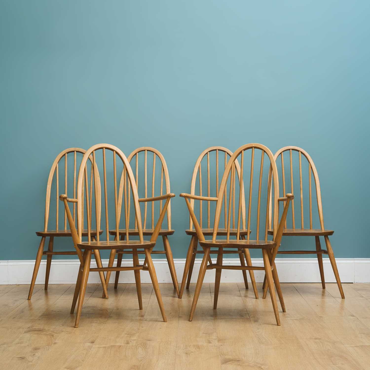 Lot 1169 - An Ercol dining table and chairs