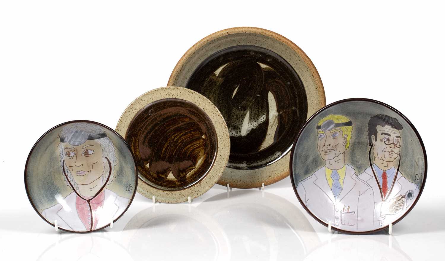 Lot 337 - Chelsea Pottery two studio pottery bowls,