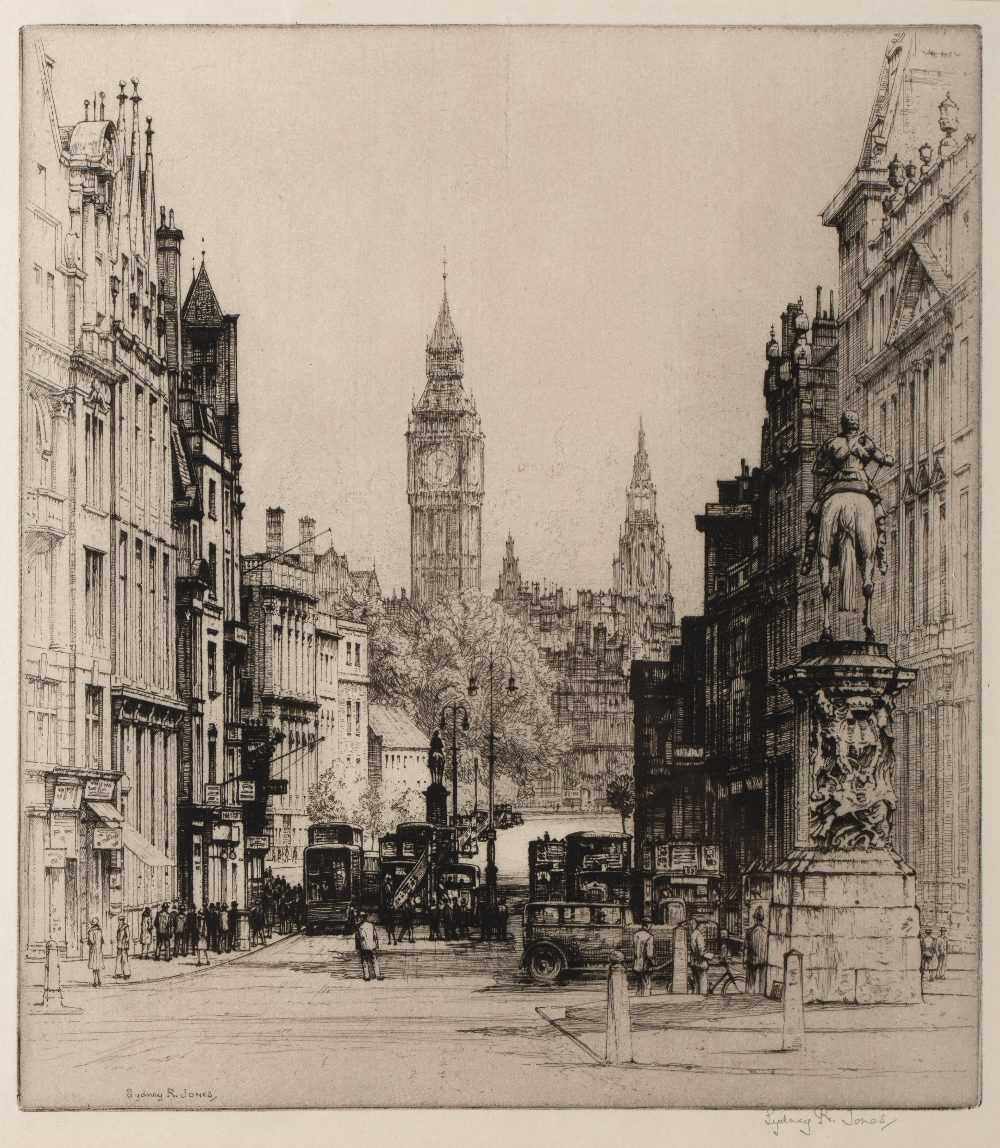 Lot 36 - Sidney Robert Jones (1888-1966) 'Whitehall',